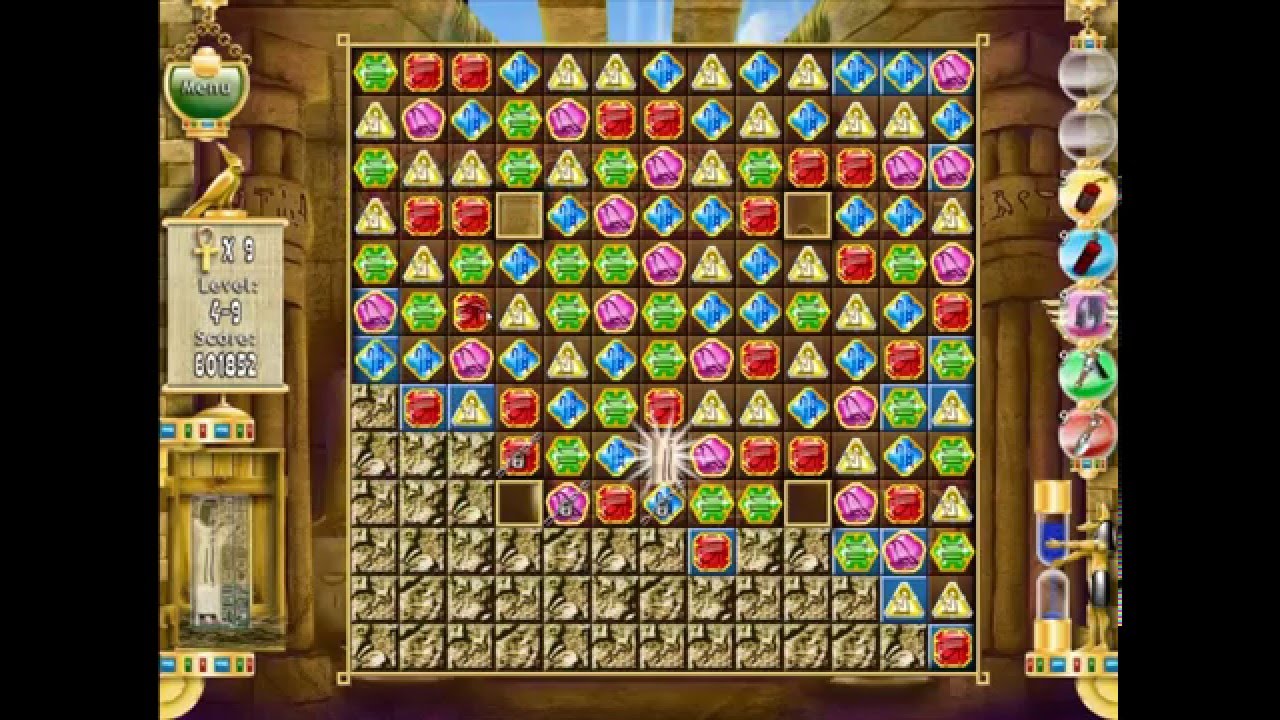 Pharaoh Puzzle gameplay - Level 4-9 - YouTube