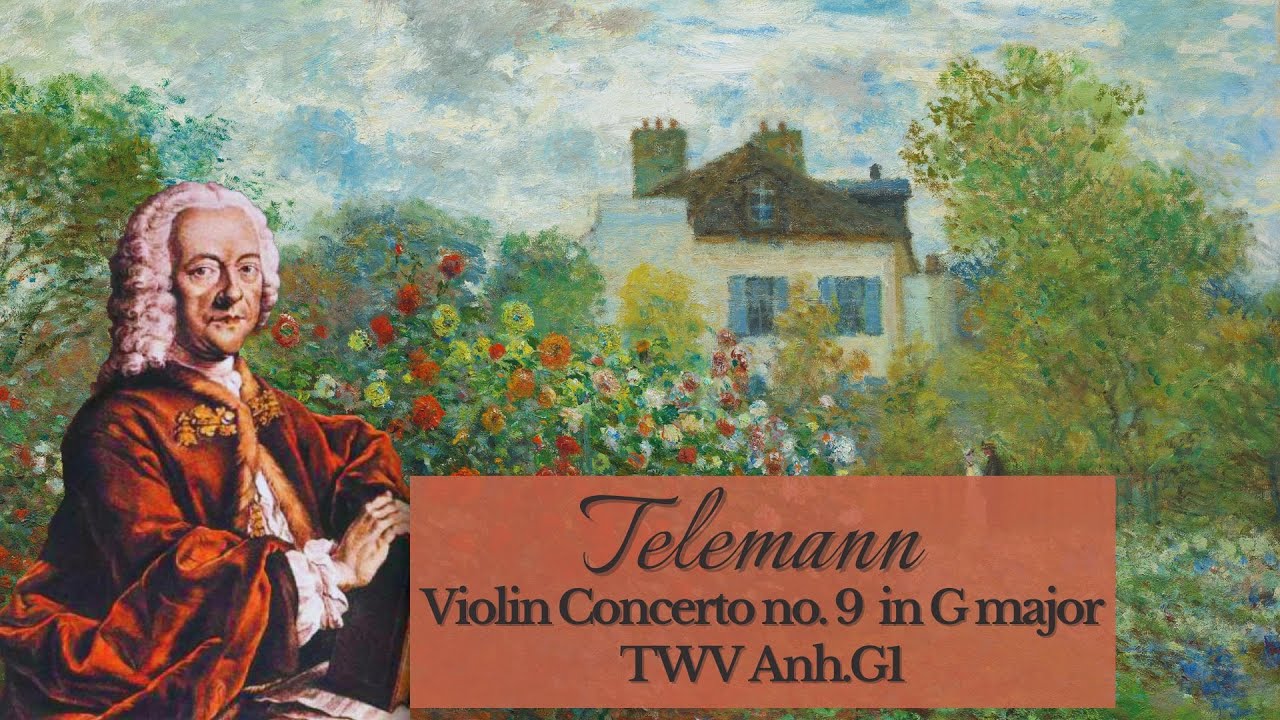 G.P. Telemann: Violin Concerto no. 9 in G major [TWV 51:AnhG1] - YouTube