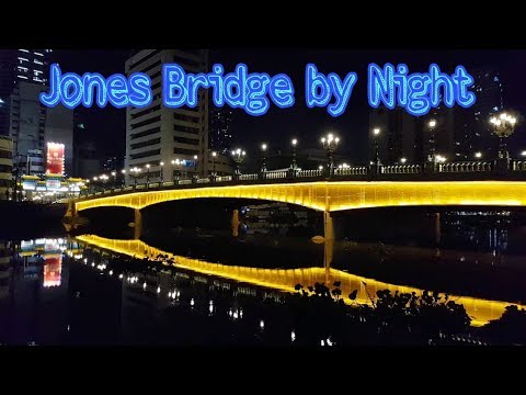 Amazing View of Jones Bridge by Night - YouTube