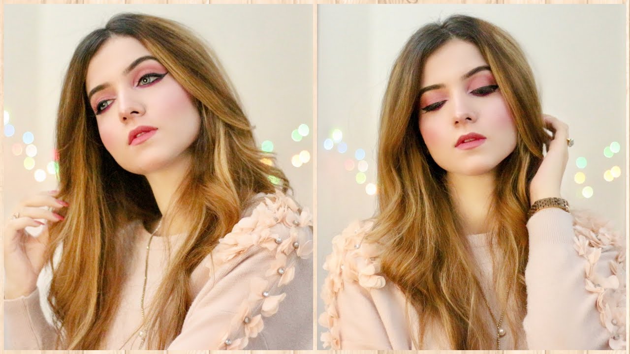Soft and subtle makeup | winter makeup look | soft pink makeup | step ...