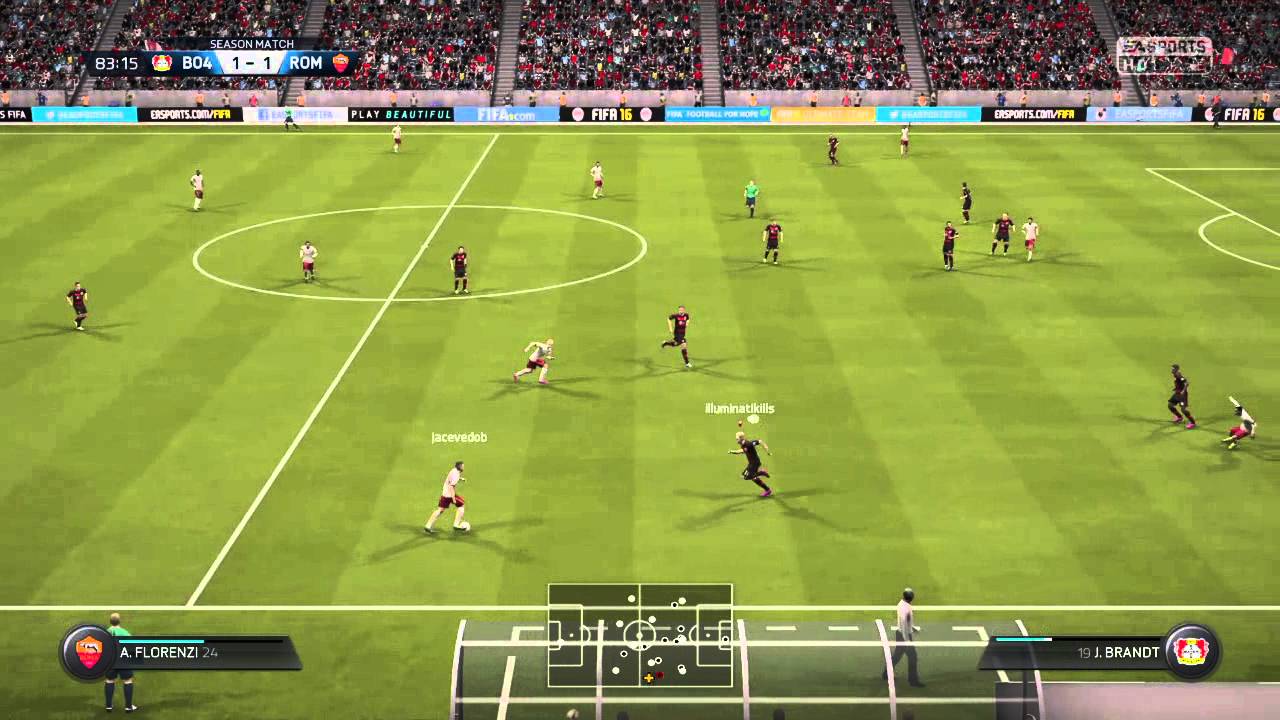 Chicharito game winner FIFA 16 - YouTube