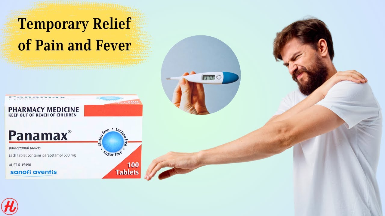 Panamax Paracetamol Tablets for The Temporary Relief of Pain and Fever ...