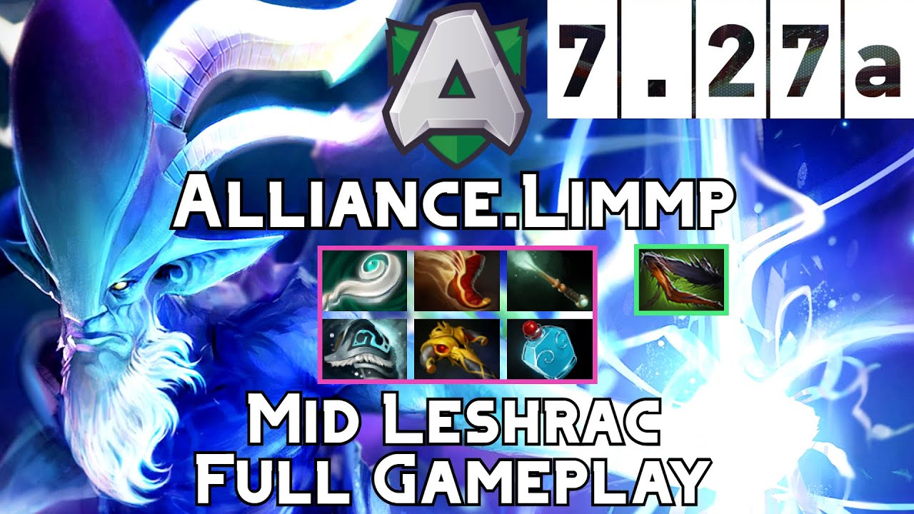 Leshrac | Alliance.LIMMP | Mid Leshrac Full Gameplay | 7.27a Full ...