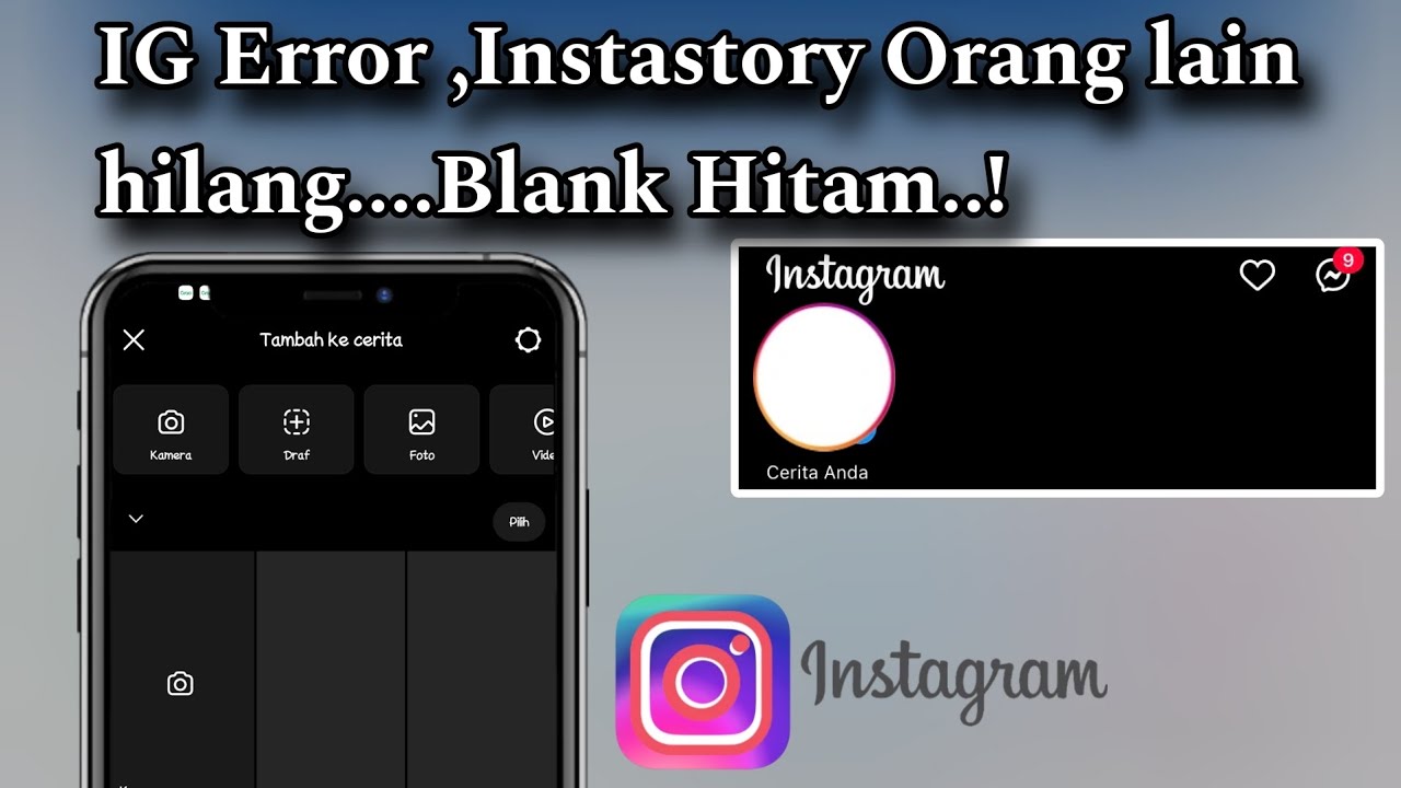 Kenapa Instagram error Hari ini story IG tidak muncul || Begini solusinya 100% work - YouTube