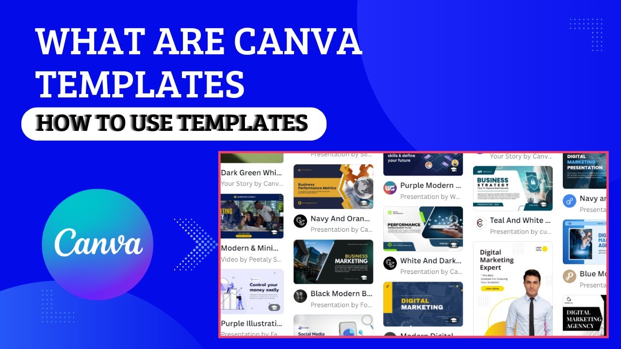 Canva #tutorial 3: How to use templates in Canva? | How to customize ...