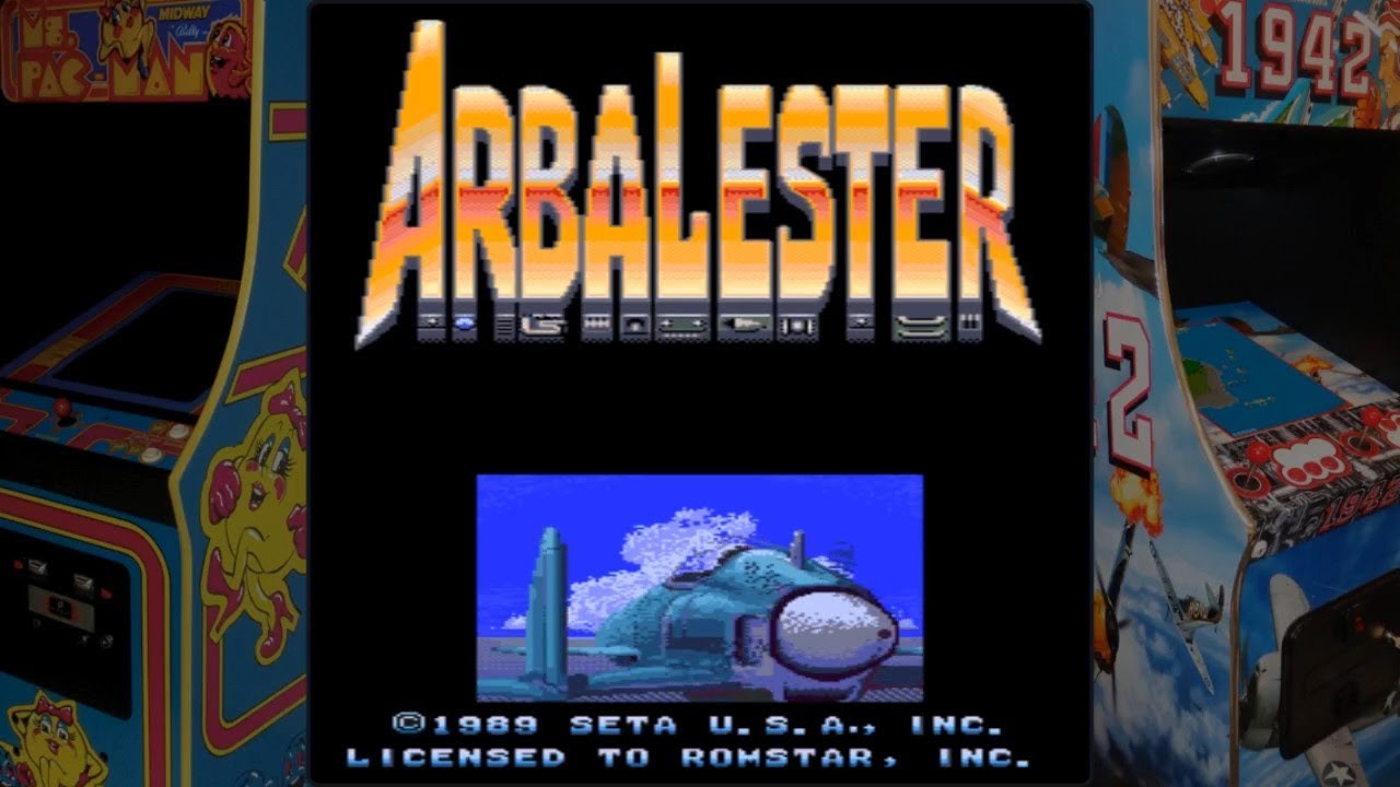 Arbalester - Seta (1989) / Arcade Game - YouTube