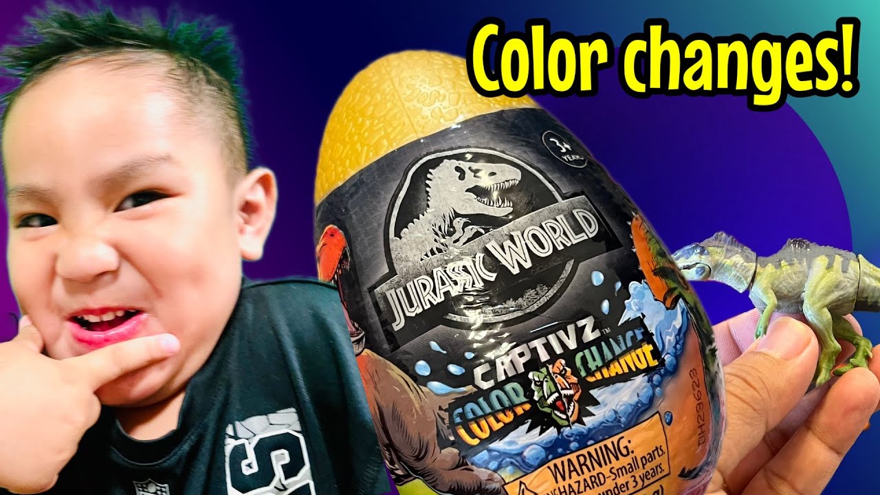 Jurassic Park Captivz Color Change I Noah’s Toy Review| Target🇺🇸 - YouTube