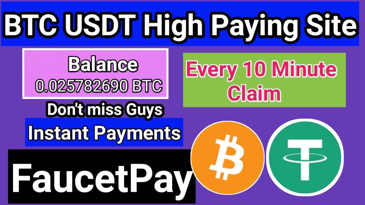 BTC USDT High Paying Site | Earn Free 1000000 Token | Claim Every 5 Minute | Big Crypto Faucet 🤑 ...