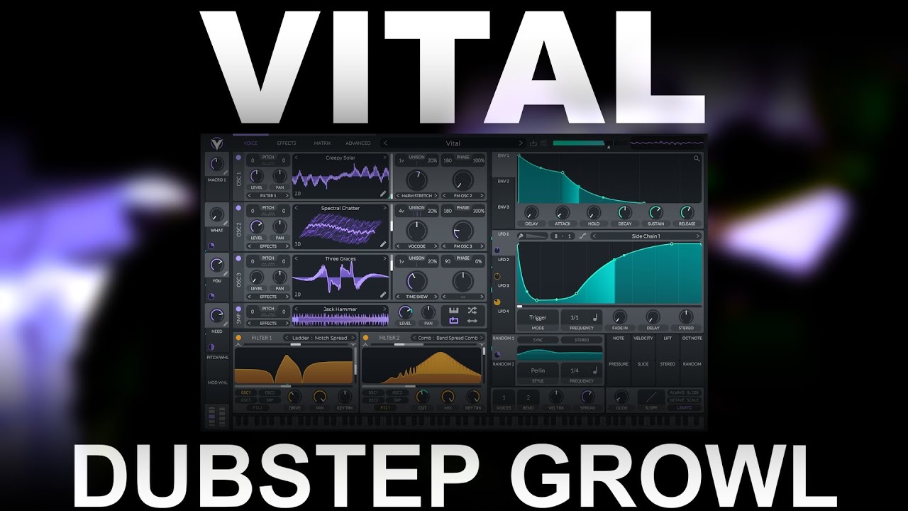 Vital Dubstep MONSTER BASS (Free Vital Preset) - YouTube