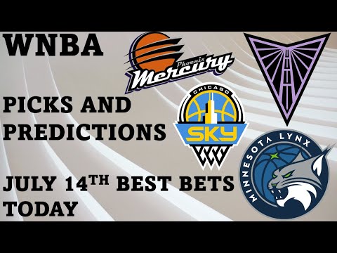WNBA Picks and Predictions July 14th Best Bets Today - YouTube