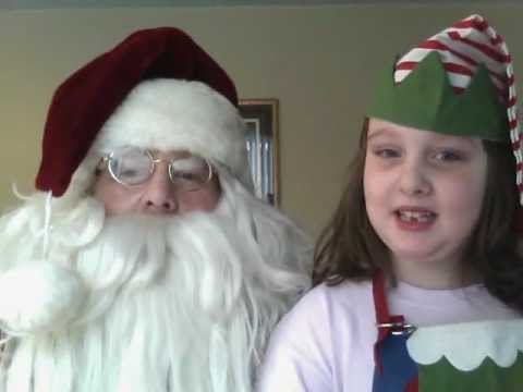 Santa and Emily The Elf.wmv - YouTube