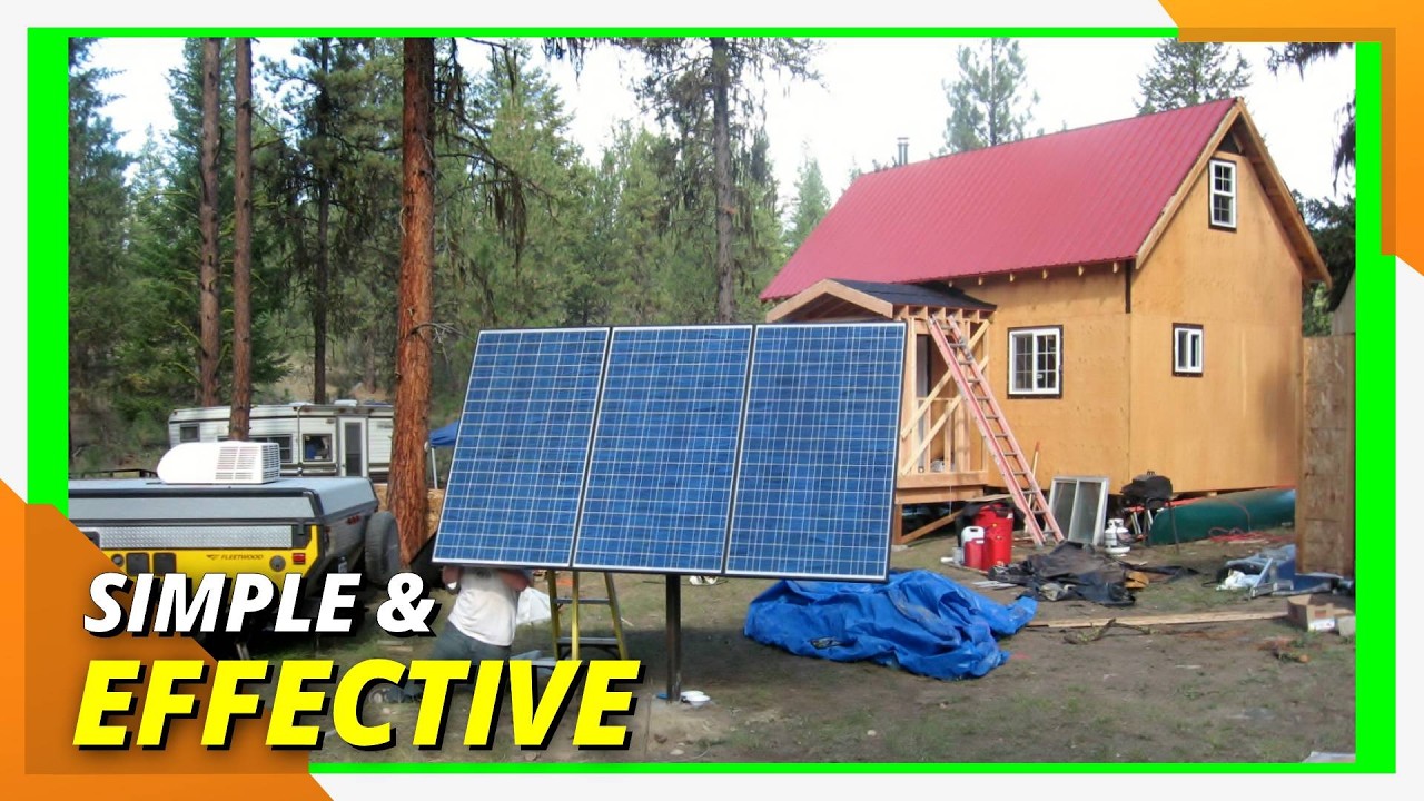 GET READY for the EASIEST Cabin Solar Install EVER! - YouTube
