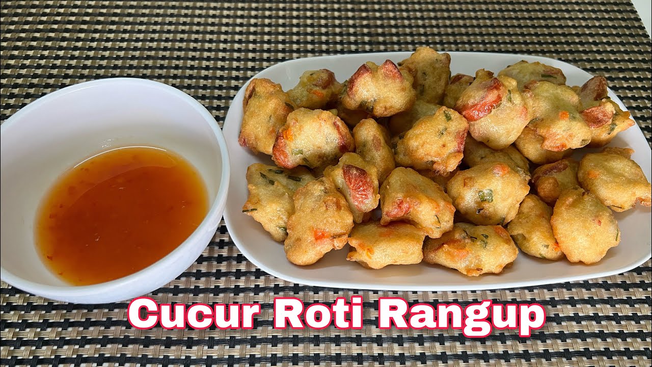 Cucur Roti Rangup, Makan Waktu Hujan Memang Layan - YouTube