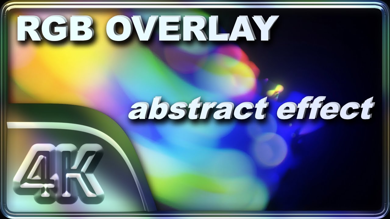4K VFX Color Overlay | Video Post Fx | 230401 | Preview | #animation # ...