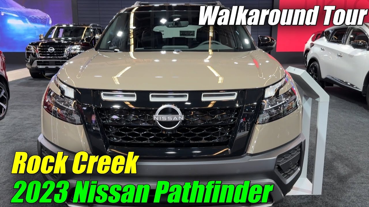 Big & Bold ! 2023 Nissan Pathfinder Rock Creek - YouTube