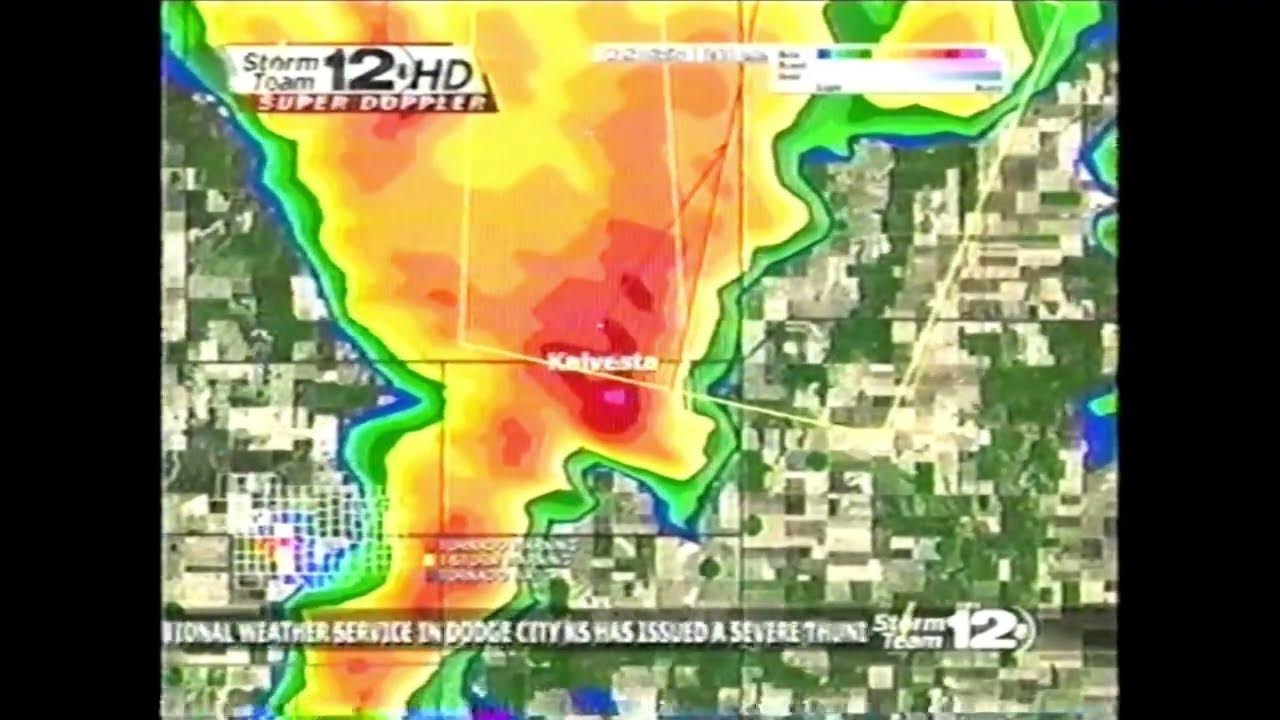 KWCH Severe Weather Coverage (4/18/09) - YouTube