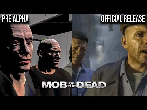 Mob of the Dead Intro Cutscene PRE ALPHA vs RELEASE Versions - Call of Duty Black Ops 2 Zombies
