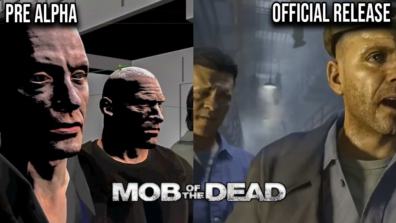 Mob of the Dead Intro Cutscene PRE ALPHA vs RELEASE Versions - Call of ...