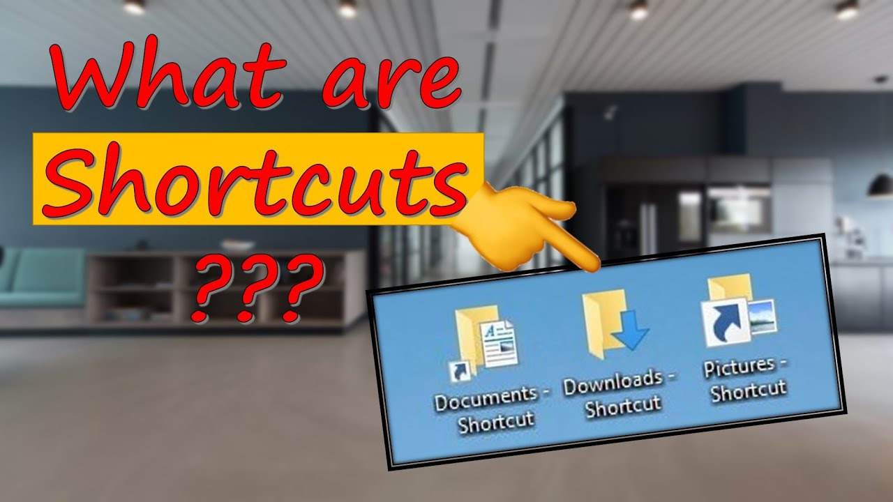 Computer Basics: What exactly are Computer Shortcuts? - YouTube