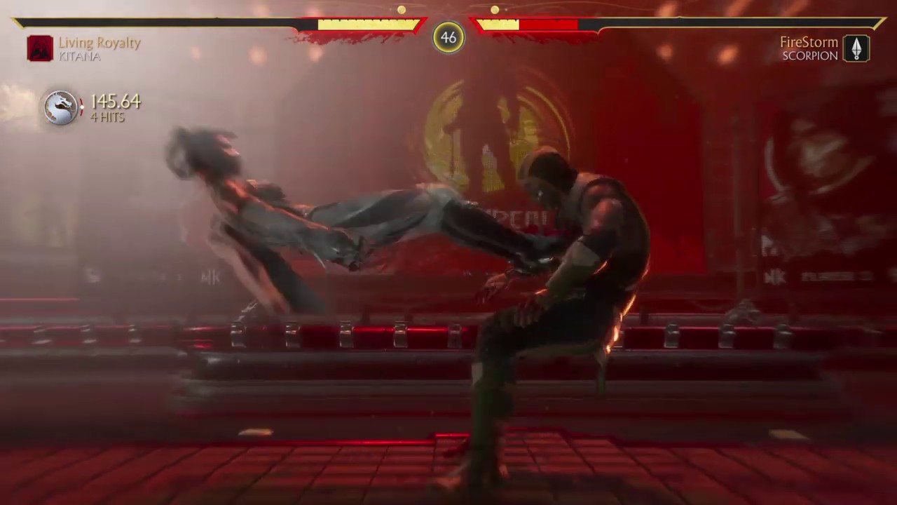 Mortal Kombat 11 - Kitana vs. Scorpion - YouTube