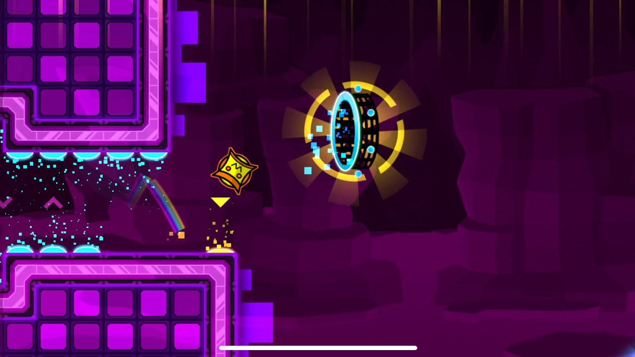 Geometry dash glitch - YouTube