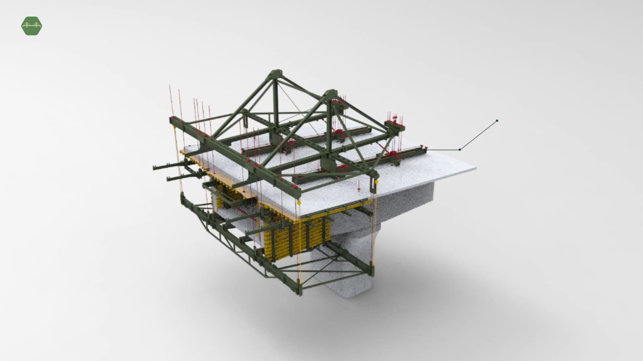 Vídeo render Traveller Formwork by RUBRICA BRIDGES - YouTube