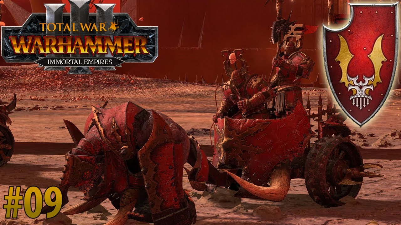 Total War: Warhammer III 💎 Let's Play #09 💎 Valkia die Blutige Reiche ...