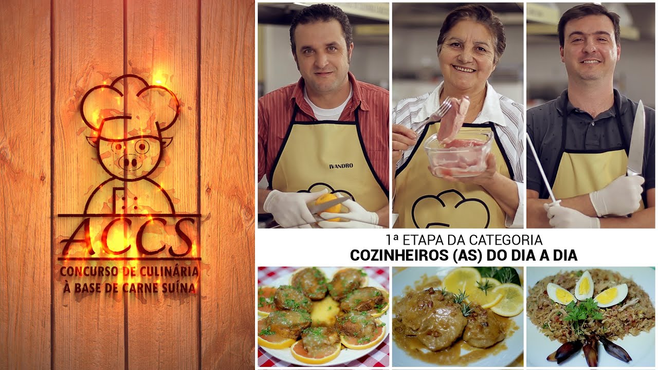 Cozinheiros do dia a dia #1: Concurso de Culinária da ACCS - YouTube