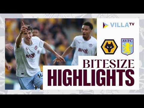 MATCH HIGHLIGHTS | Wolverhampton Wanderers 1-1 Aston Villa
