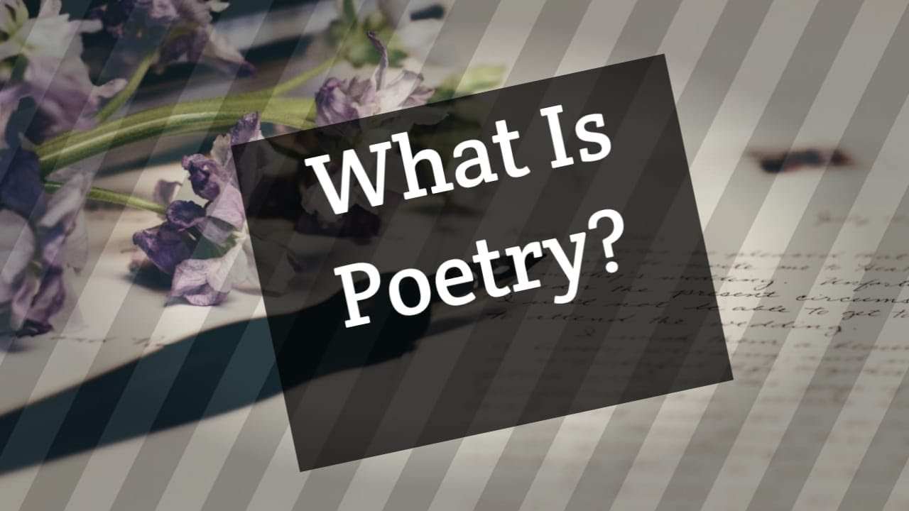 What Is Poetry? Schools And Movements In Poetry - YouTube