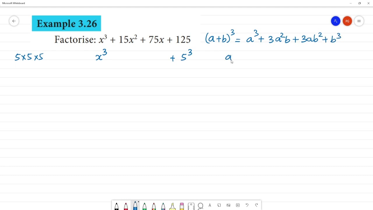 Class 8 TN Maths 3 ALGEBRA Example 3 26 Factorise X3 15x2 75x Class 8 TN Maths 3 ALGEBRA Example 3 26 Factorise X3 15x2 75x
