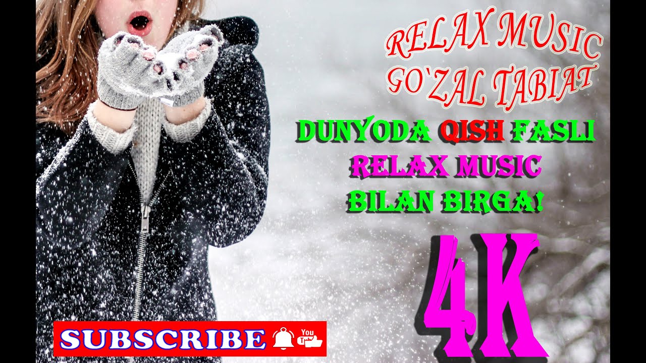 DUNYODA QISH FASLI RELAX MUSIQASI BILAN! 4K - YouTube