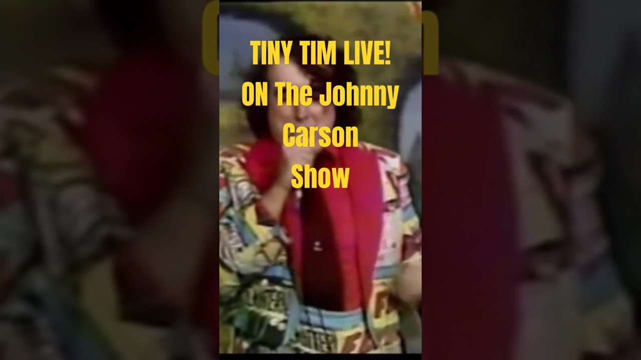 Full👆.Tiny Tim Do You Think Im Sexy Live On The Johnny Carson Show 1979 ...