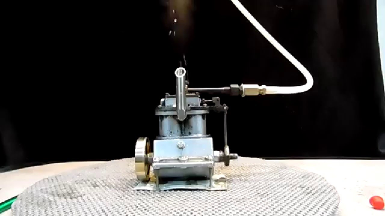 H.E. Boucher S62 steam engine - YouTube
