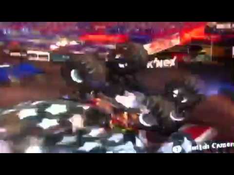 Monster jam pod: double backflip - YouTube
