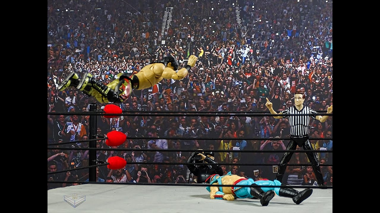 Eddie Guerrero vs Ultimo Dragon WCW Nitro Figure Photography Recreation ...