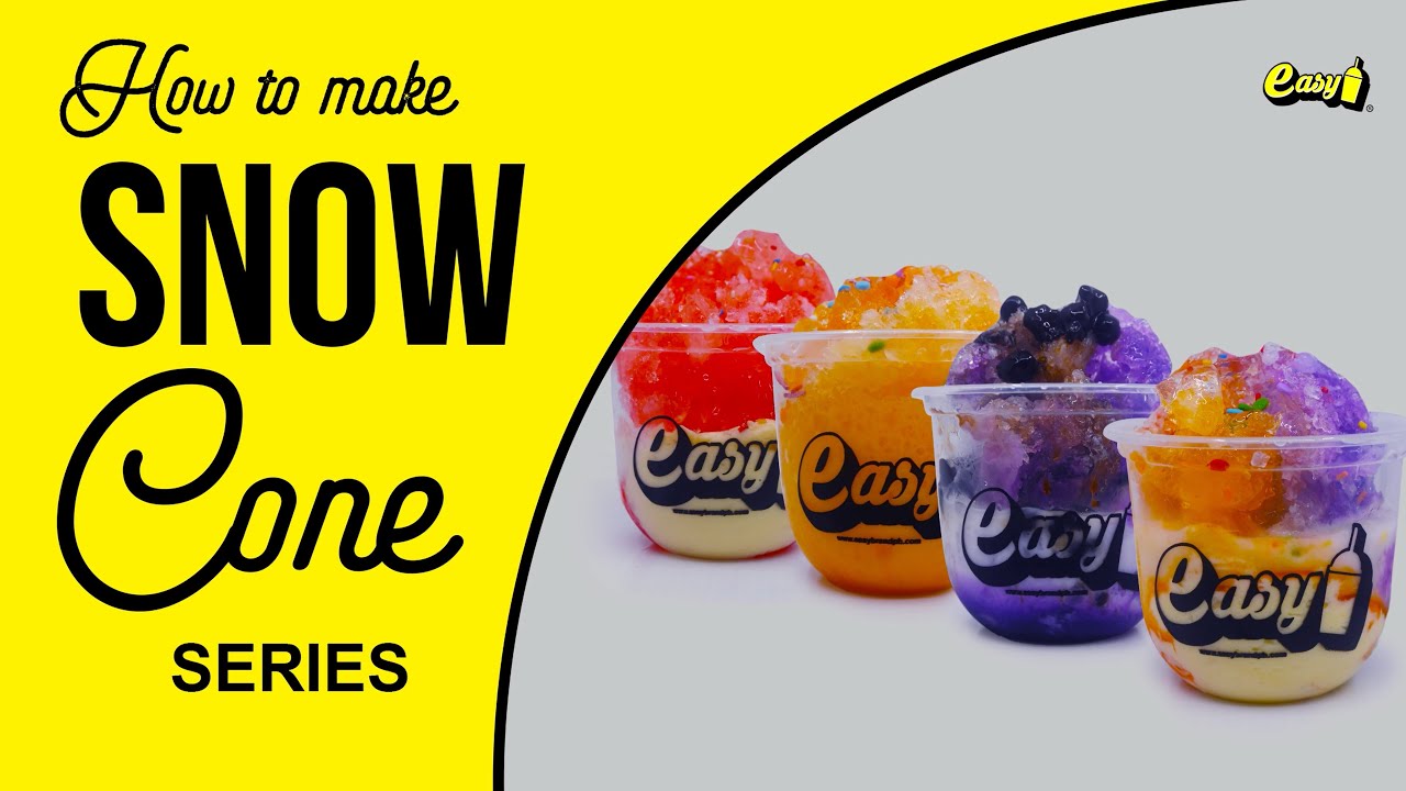 How to make Snow Cone Series | EASYBRAND | - YouTube