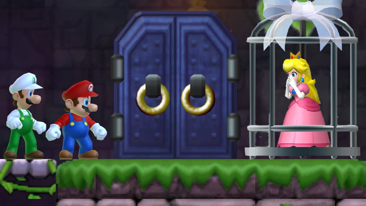Newest Super Mario Bros. Wii - 2 Player Co-Op Walkthrough #02 - YouTube
