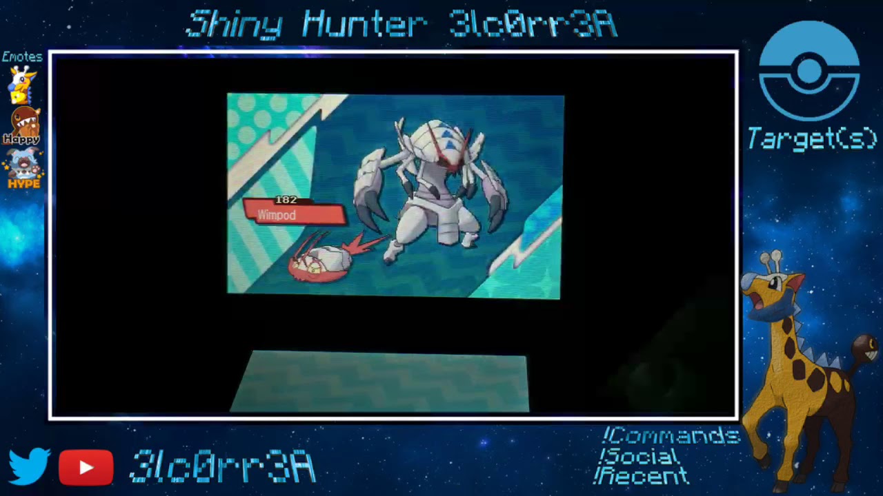 Shiny Wimpod Evolves - YouTube