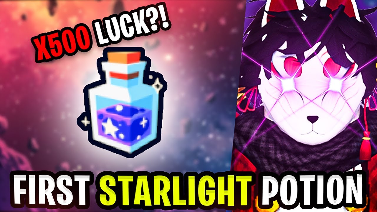 I USED MY FIRST STARLIGHT POTION AND GOT... - YouTube