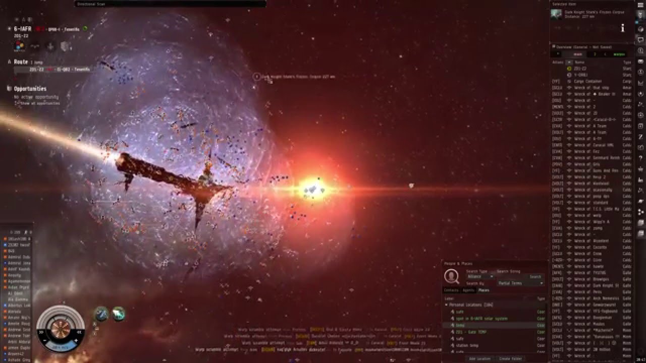 EVE Online SW/Init. vs GClub and friends at 6-IAFR - YouTube