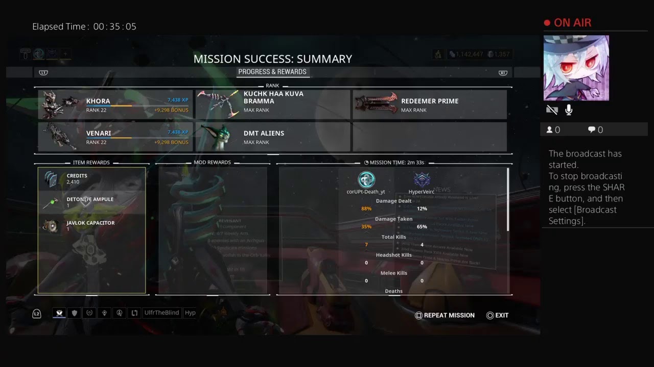 Warframe/trade chat grind/farming - YouTube