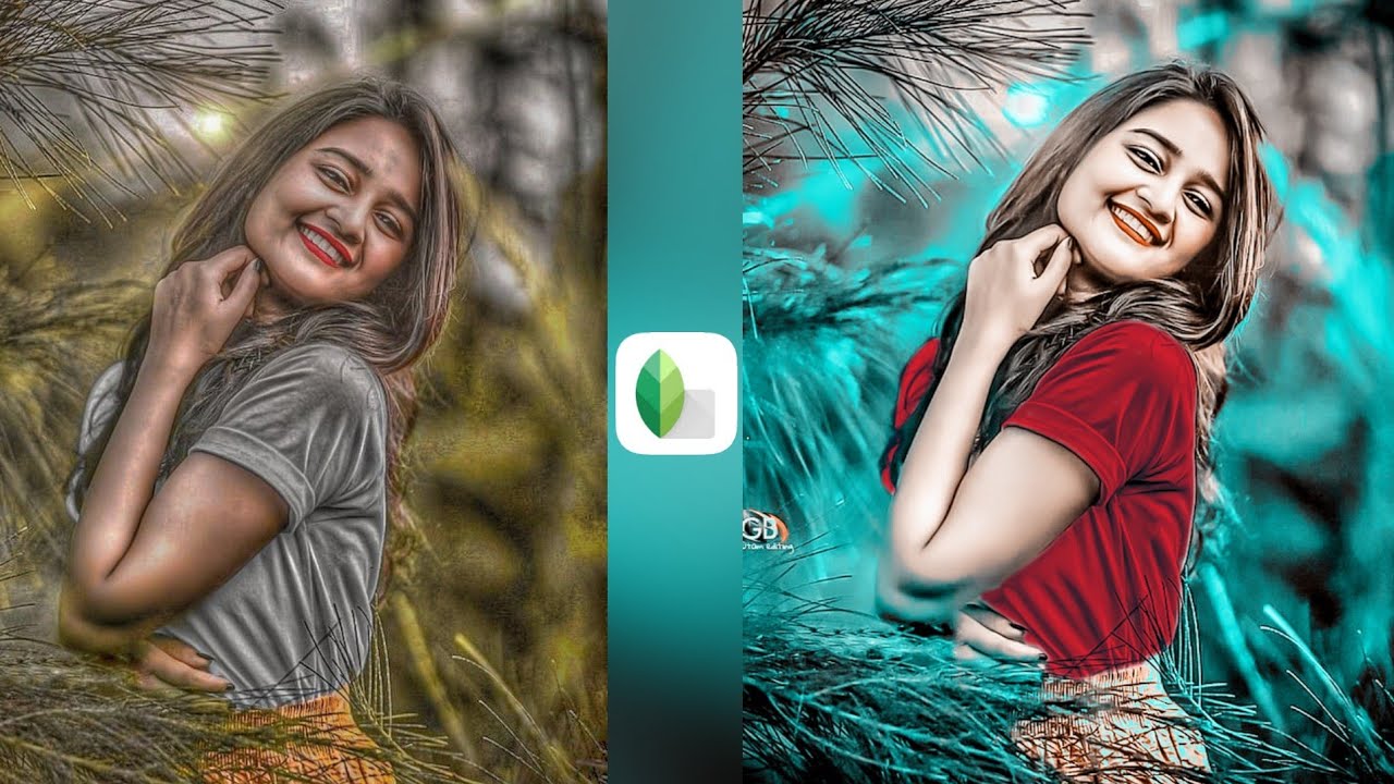 Blue And Light Tone Snapseed photo editing | Snapseed photo editing ...