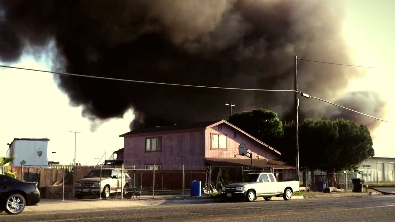 Fire in Fontana - YouTube