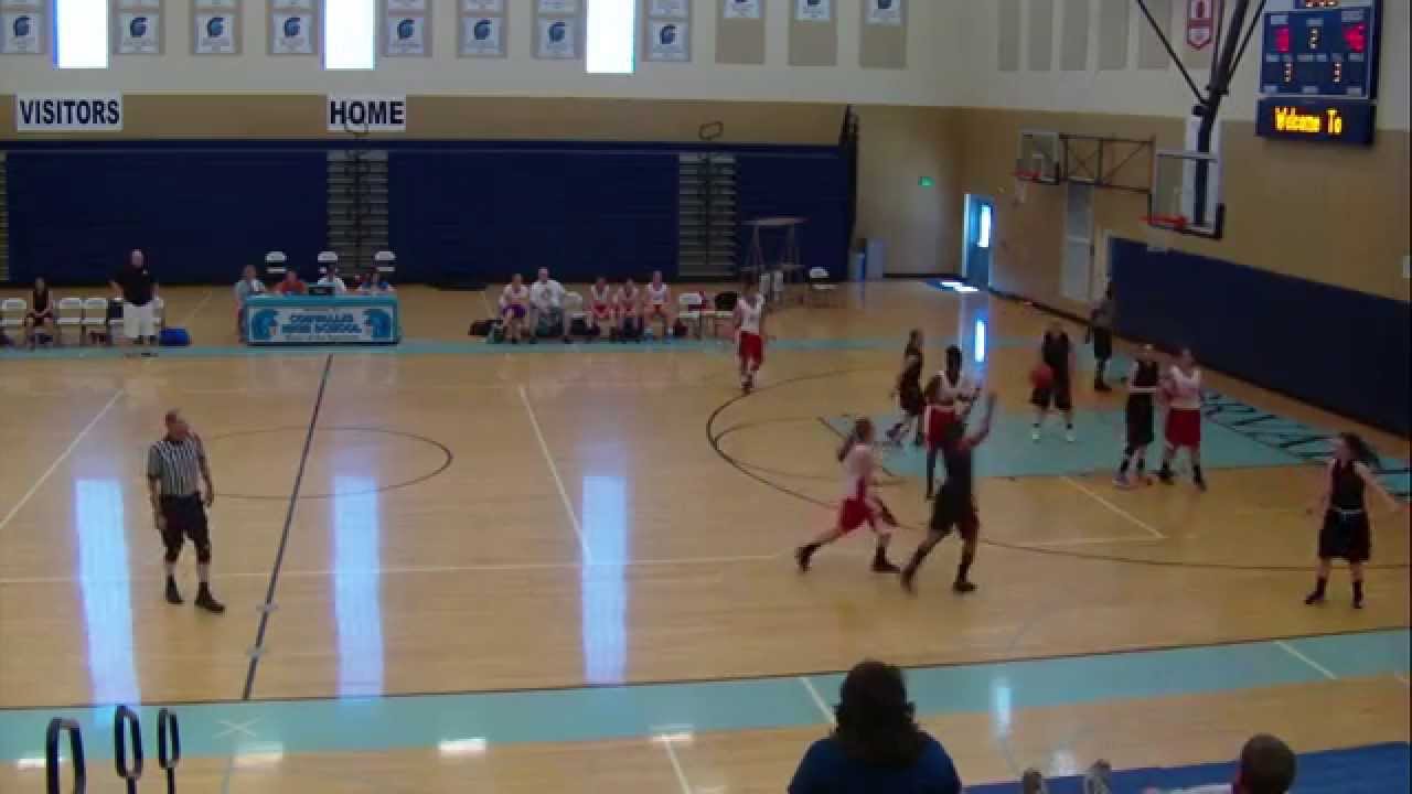 Alexia Hall steals ball then makes assist! - YouTube