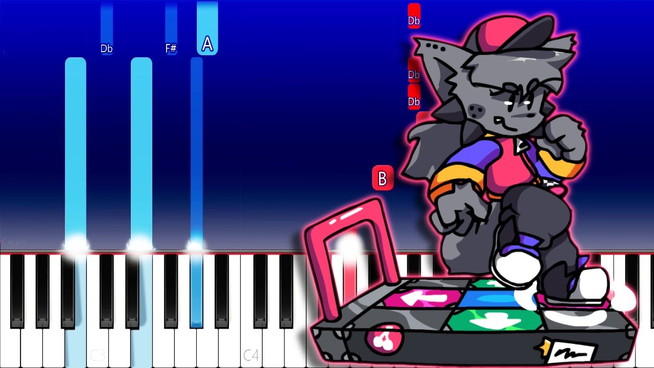 Friday Night Funkin - VS Kapi Arcade Showdown V2 - Scratch Post (Piano ...