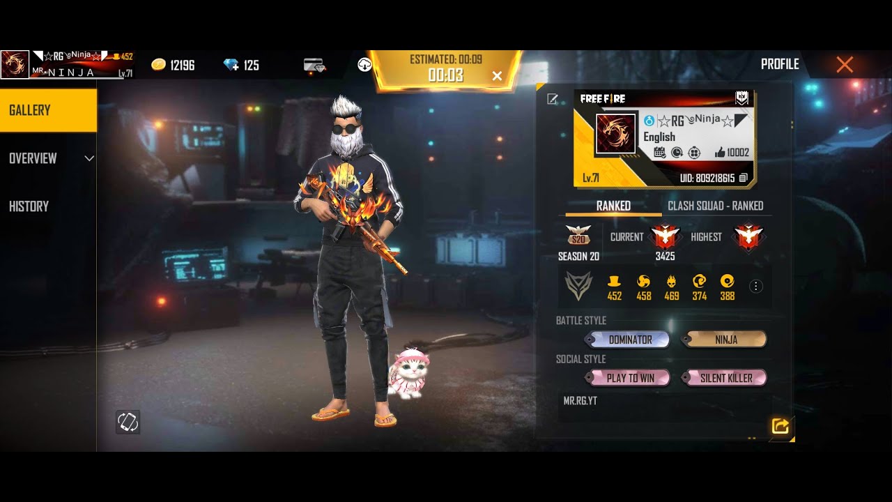 Free Fire Live stream | | By Mr. RG - YouTube