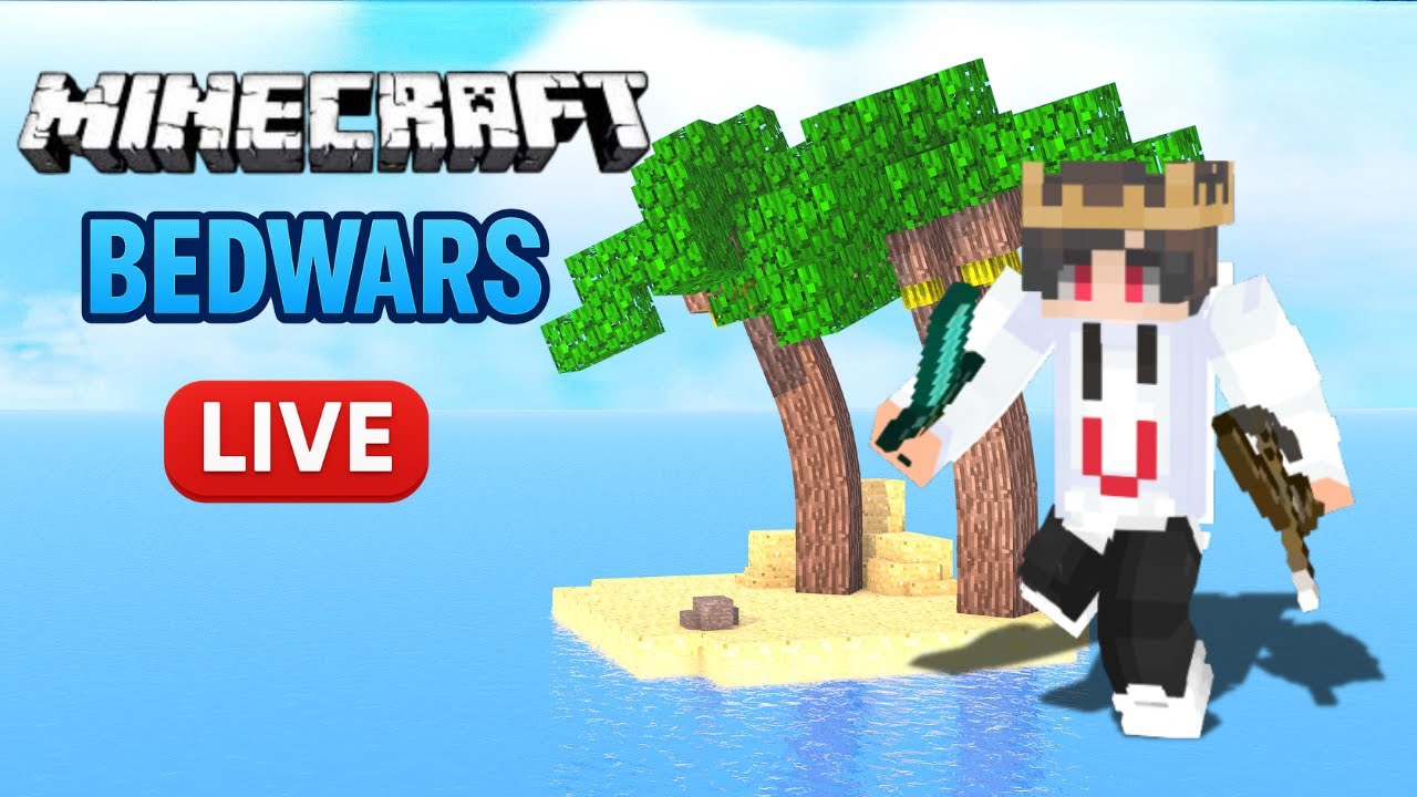 ⚔️ "1v4 CLUTCHES in BEDWARS LIVE !! | Minecraft Bedwars Stream" - YouTube