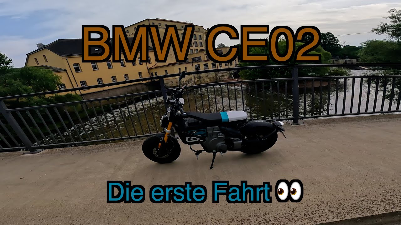 BMW CE02 - Die erste Fahrt 😍 - YouTube
