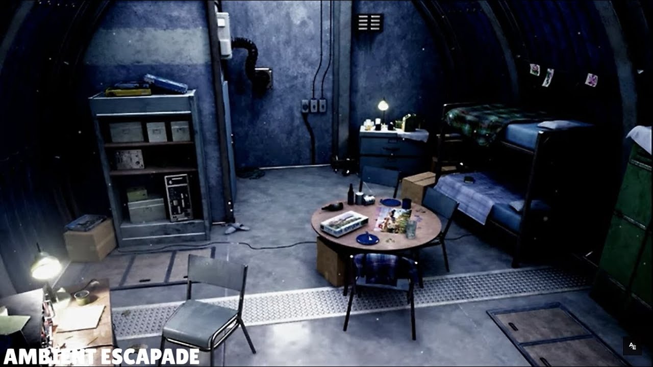 You're Sleeping In A Bomb Shelter | War Ambience | Distant Bomb Sounds ...